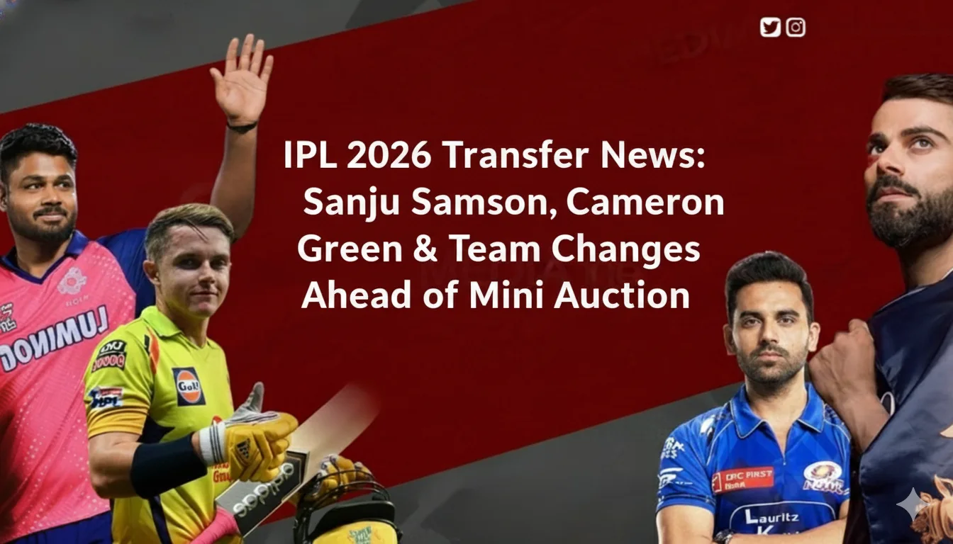 IPL 2026 Transfer Buzz: Sanju Samson’s Future, Dhoni’s Comeback